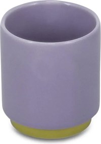 Zelený/fialový kameninový šálek 270 ml Duo – ONA