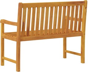 Zahradní lavice 110 cm masivní akáciové dřevo 316610