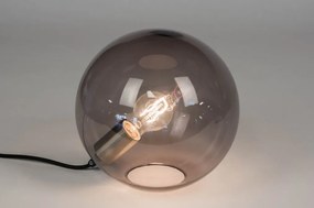 Stolní designová skleněná lampa Prisma I