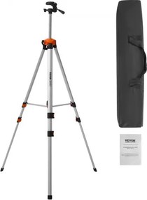 Laser Level Stativ ¼ x 20 závit 69,5–173 cm Nastavení výšky