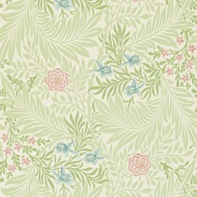 Tapeta LARKSPUR 212558, kolekce ARCHIVE WALLPAPERS, green coral