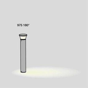 SLC SLC1417 LED venkovní sloupkové svítidlo Faro 975mm Bollard černé 1126lm 2700/3200/4000K Ra80 nastavitelná intenzita IP66 180 - TLG