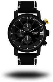Luxusní nadčasové sportovní vodotěsné hodinky LOSER Legacy GOLD TRIGGER LOS-L05