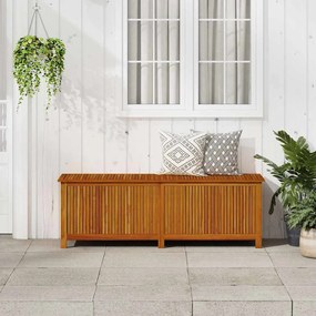 Zahradní úložný box 175 x 50 x 58 cm masivní akáciové dřevo 316499