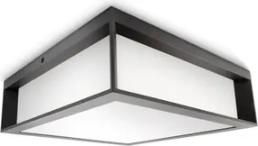Philips Skies 2xE27 42W antracitové / Venkovní přisazené svítidlo / be