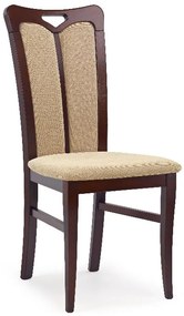 ImportWorld Dřevěná židle Valerio (Barva: Tmavý ořech)