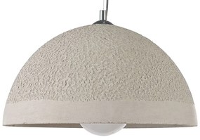 Závěsná stropní lampa z šedého betonu TANANA Beliani