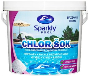 SparklyPool Sparkly POOL Chlor šok 3 kg
