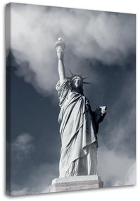 Gario Obraz na plátně Socha Svobody v mlze - Dmitry Belov Rozměry: 40 x 60 cm