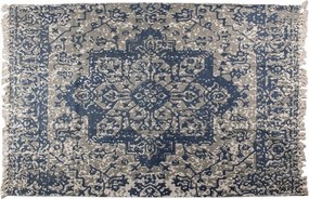 Koberec s Třásněmi Boho styl Blue Grey Bohemian 200 x 140 cm Clayre & Eef