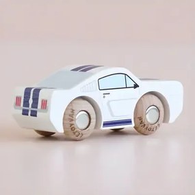 LE TOY VAN Dřevěné autíčko Maverick bílá / od 2 let