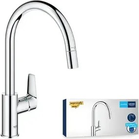 Grohe Start Edge - Dřezová baterie s výsuvnou koncovkou chrom