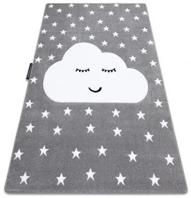 Dywany Luszczow Kusový koberec PETIT MRÁČEK, HVĚZDY, šedý Rozměr koberce: 160 x 220 cm