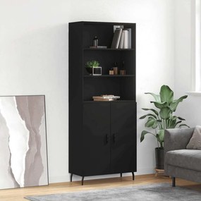 vidaXL Skříň highboard 69,5 x 34 x 180 cm kompozitní dřevo [3189272] Barva: Betonová šedá