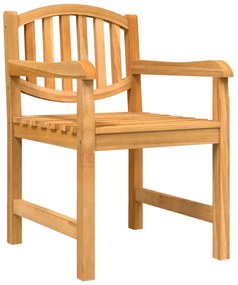 Zahradní židle 8 ks 58 x 59 x 88 cm masivní teakové dřevo,  3157906