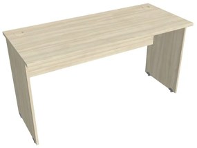 Stůl pracovní rovný 140 cm - Hobis Gate GE 1400 Dekor stolové desky: akát, Dekor lamino podnože: akát