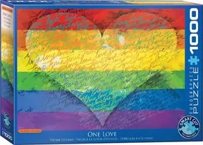 EUROGRAPHICS Puzzle Láska a hrdost / 1000 dílků / 68 × 48 cm