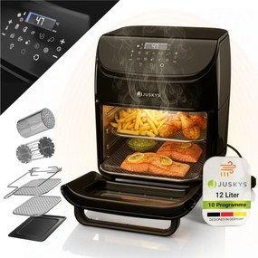 Juskys Horkovzdušná fritéza 12 l s 10 programy