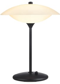 Halo Design 991324 stolní lampa Baroni opál/černá, 40cm