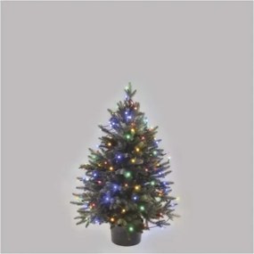 Vánoční osvětlení EMOS D5AM02 ZY0911T 80LED řetěz 8m kuličky multicolor s časovačem