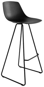 LAPALMA - Barová židle MIUNN nízká s ližinovou podnoží