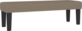 Box spring postel s matrací taupe 180x200 cm textil 3136617