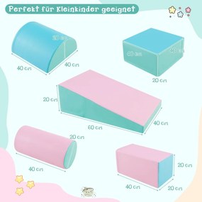 Costway 5 KS. Pěnové stavební bloky Obří stavební bloky pro běhání