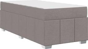 Rám postele Taupe 120 x 190 cm textil 3398276