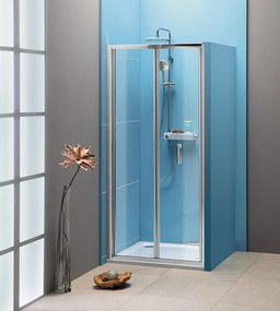 Polysan EASY sprchové dveře skládací 1000mm, čiré sklo EL1910