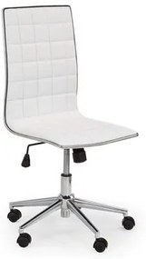 HALMAR Tirol bílá - Kancelářská židle