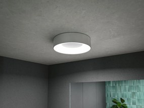 Paulmann 71094 Casca, koupelnové stropní svítidlo LED 16W White Switch, matný chrom, průměr 30cm, IP44