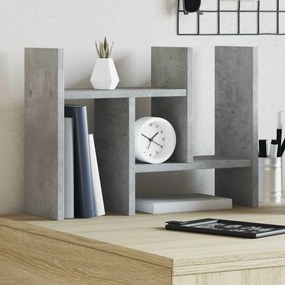vidaXL Stolní organizér 34,5x15,5x35,5 cm kompozitní dřevo [848057] Barva: Betonová šedá