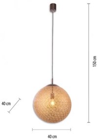 Paul Neuhaus 2421-48 - Lustr na lanku GRETA 1xE27/60W/230V