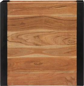 Konferenční stolek 60 x 60 x 40 cm masivní akáciové dřevo 247586