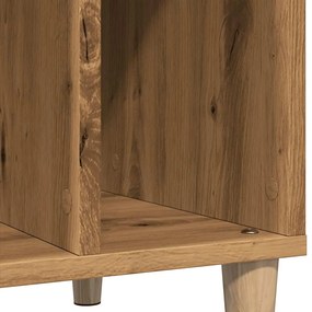 Skříňka Na Lp Desky Dub Artisan 100X38X48 Cm Kompozitní Dřevo