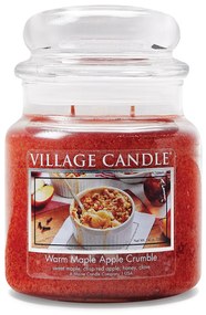 VILLAGE CANDLE Vonná svíčka - Jablečný koláč s javorovým sirupem Doba hoření: 105 hodin