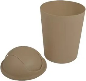 MSV AKO výklopný koš 5.5 L šedohnědý / plast