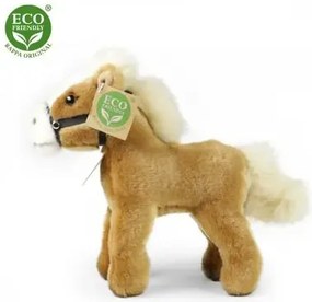 RAPPA Plyšový kůň stojící 21 cm / ECO-FRIENDLY / od 0 měsíců
