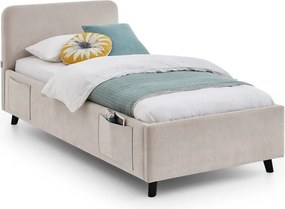 Béžová dětská postel bez roštu 90x200 cm Cosy – Meise Möbel