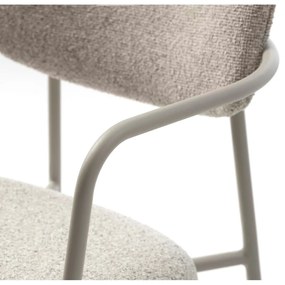 Krémová jídelní židle Zama – Unique Furniture