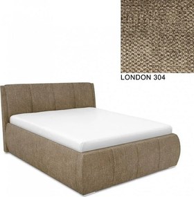 Dřevona - Elitte Čalouněná postel AVA EAMON UP 180x200, s úložným prostorem, LONDON 304