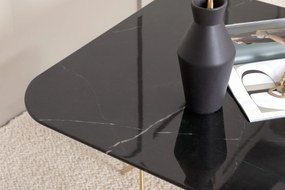 Konferenční stolek Tristar, černý, 80x80