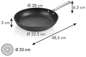 TESCOMA pánev TitanPOWER ø 28 cm, 28 cm
