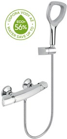 Novaservis Metalia ECO+ Sprchová termostatická baterie, chrom, 57961,0E