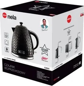Eldom C265 Nela černá / Rychlovarná konvice / 1200W / 1,7 l / plast