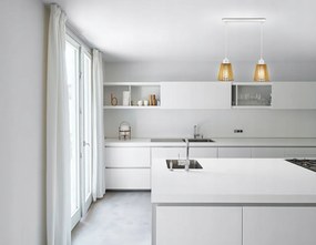 Dřevěný LED lustr stropní závěsný lampa E27
