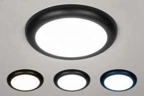 Stropní nebo nástěnné LED svítidlo Treva Black 1