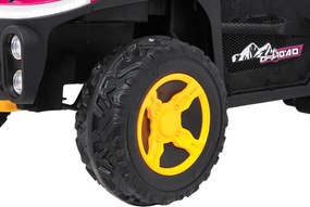 Elektrické autíčko Buggy UTV SPEED růžové