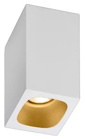 Hranolovité stropní svítidlo Pirro Ceiling 1.0  Hranolovité stropní svítidlo Pirro Ceiling 1.0 Barva vnější / barva vnitřní: Bílá / Zlatá, Teplota…