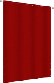 vidaXL Balkonová zástěna 160 x 240 cm oxfordská látka [148577] Barva: Červená